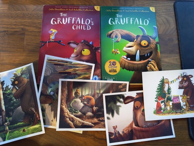 THE GRUFFALO + The Gruffalos Child [DVD] + postcards £6.00 - PicClick UK