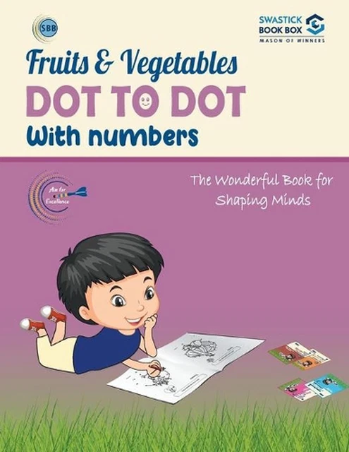 SBB FRUITS AND Vegetables Dot to Dot Activity Book by Preeti Garg ...