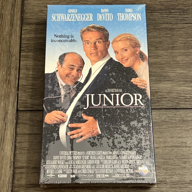 JUNIOR VHS FACTORY Sealed Movie Arnold Schwarzenegger New Sealed $6.95 ...