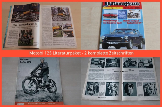 MOTOBI 125 LITERATURPAKET - 2 komplette Zeitschriften EUR 9,95 ...