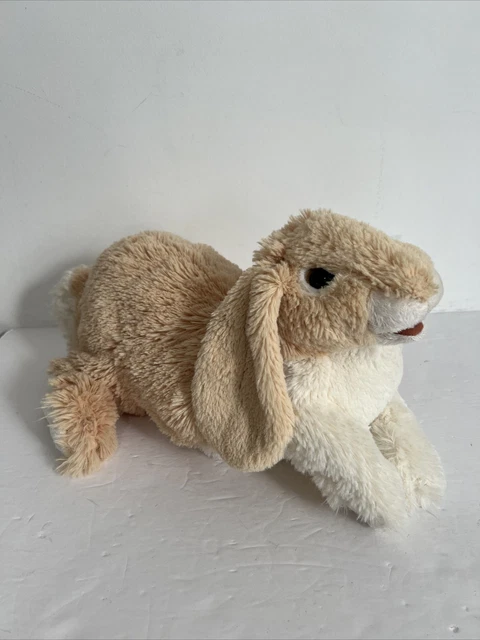 FOLKMANIS FLOPPY BUNNY Rabbit Full Bodied Puppet 17" Hand Puppet Tan ...