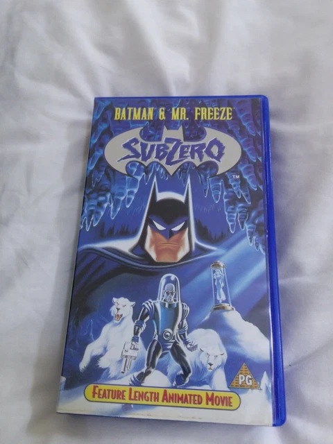 BATMAN AND MR Freeze: Sub Zero - kids childrens - VHS VIDEO TAPE *2076 ...