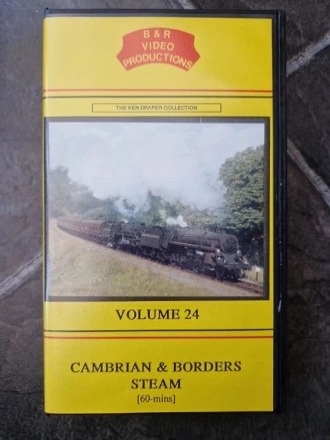 THE KEN DRAPER Collection VHS Vol 24 Cambrian & Borders Steam VGC £4.99 ...