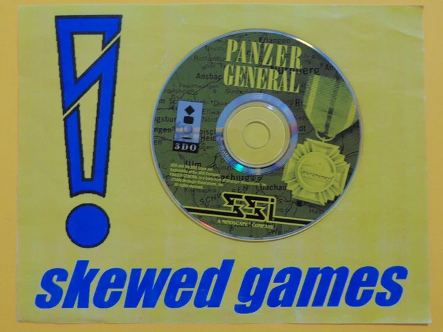PANZER GENERAL - Disc Only - Panasonic 3DO $31.49 - PicClick CA