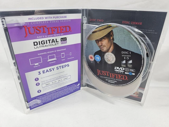 JUSTIFIED - SERIES 6 - Complete (Box Set) (DVD, 2015) - Region 2 £8.99 ...