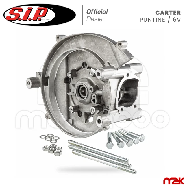 CARTER BLOCCO MOTORE Puntine Contatti Sip Per Elaborazione Piaggio Si ...