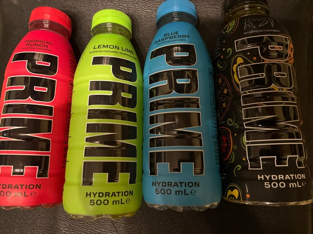 PRIME HYDRATION drink 4 Flavours 4 x 500ML Genuine Original Logan Paul ...
