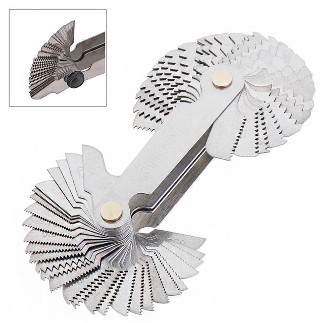 JAUGE DE FIL lame durable 58 pour des mesures imp riales m triques pr cise EUR 16,87 - PicClick FR