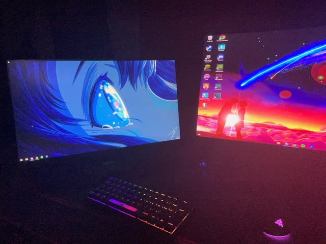 SETUP GAMING/PC GAMER ACER NITRO N50 620 + 2 écrans gaming et un ...