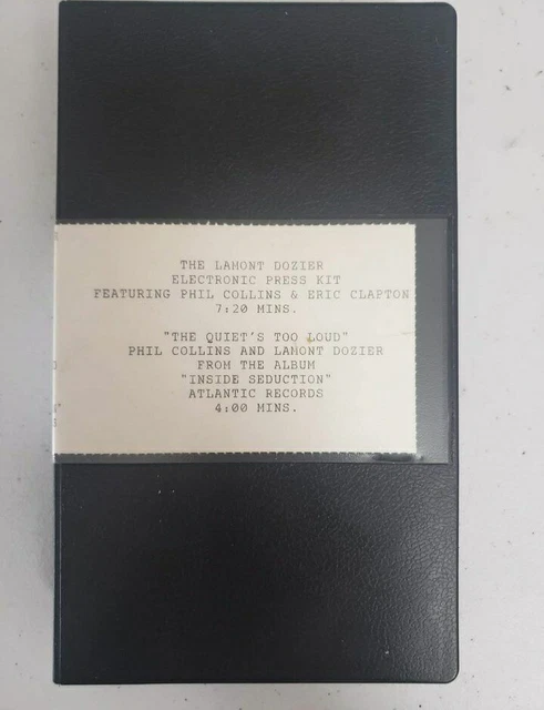 VHS PRESS KIT w/Lamont Dozier, Phil Collins & Eric Clapton £111.31 ...