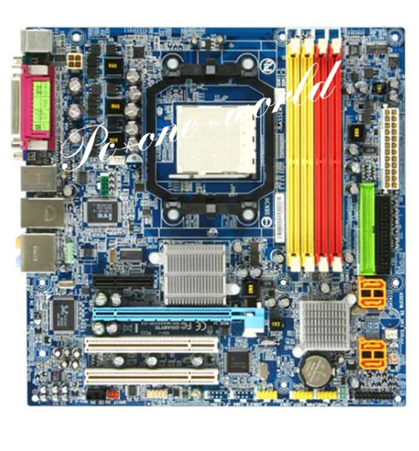 GIGABYTE GA-MA69VM-S2 MOTHERBOARD AMD 690V Socket AM2 DDR2 DIMM SATA ...