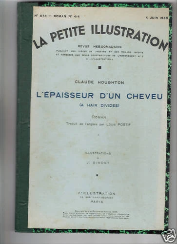 LA PETITE ILLUSTRATION nmr:873 l'epaisseur d'un cheveu EUR 3,00 ... LA PETITE ILLUSTRATION nmr:873 l'epaisseur d'un cheveu EUR 3,00 ...