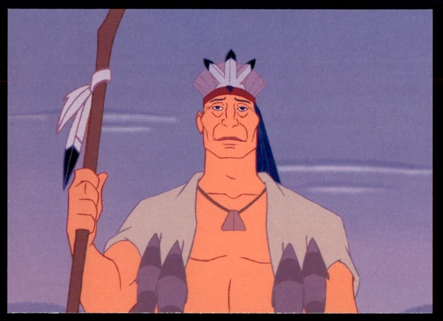 SKYBOX POCAHONTAS 1995 - Chief Powhatan Characters No. 79 £1.00 ...