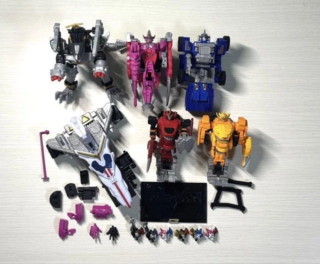 POWER RANGERS KIKAI Sentai Zenkaiger Minipla Megazord 6p set BANDAI ...