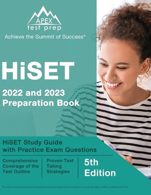HISET 2022 AND 2023 Preparation Book: HiSET Study Guide with Practice ...