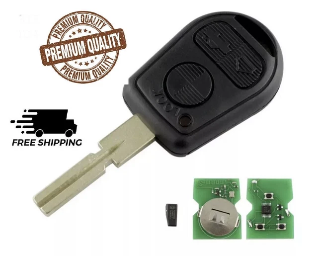 BMW 3 BUTTON Complete Remote Key For E31 E32 E34 E36 E38 E39 E46 Z3 £36.79 - PicClick UK