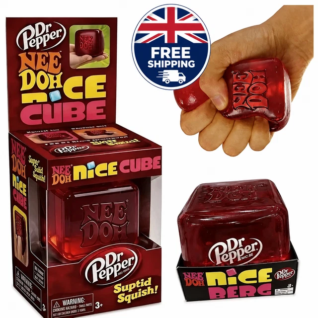 NEE DOH NICE Cube Stress Ball Sensory Toys Fidget Squishy Stress Relief ...
