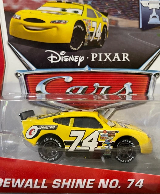 DISNEY PIXAR CARS "#74 Sidewall Shine A.k.a. Slider Petrolski", New In ...