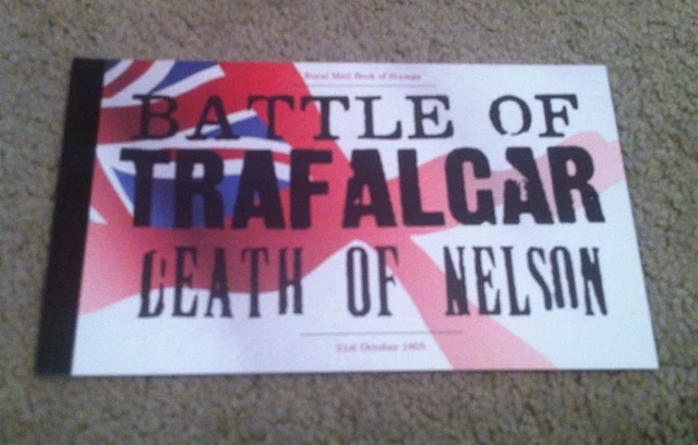BATTLE OF TRAFALGAR - Royal Mail Prestige Stamp Book - Collectors Item ...