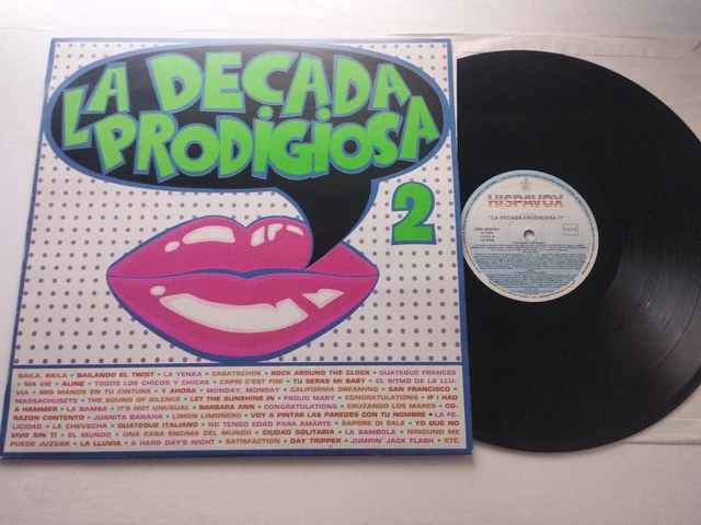 LA DECADA PRODIGIOSA 2 - 1986 Hispavox Pop Espagnol - LP 12 " vinile ...