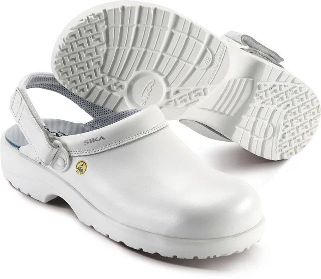 SIKA BERUFSSCHUHE FUSION Clog ESD weiß £89.29 - PicClick UK