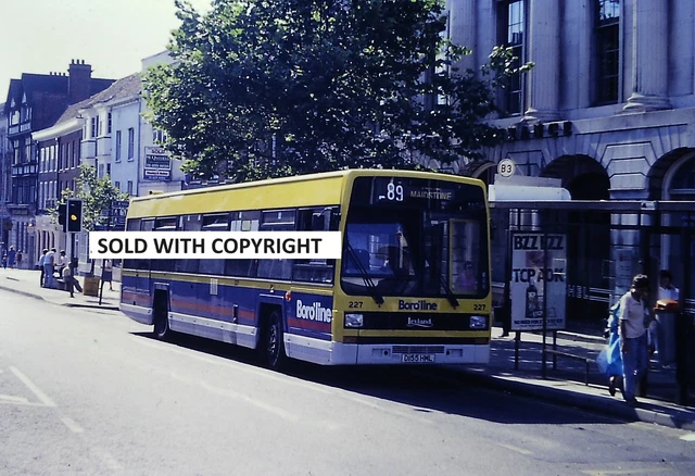 BUS SLIDE 35mm Maidstone Boroline Leyland Lynx D155HML Sold with ...