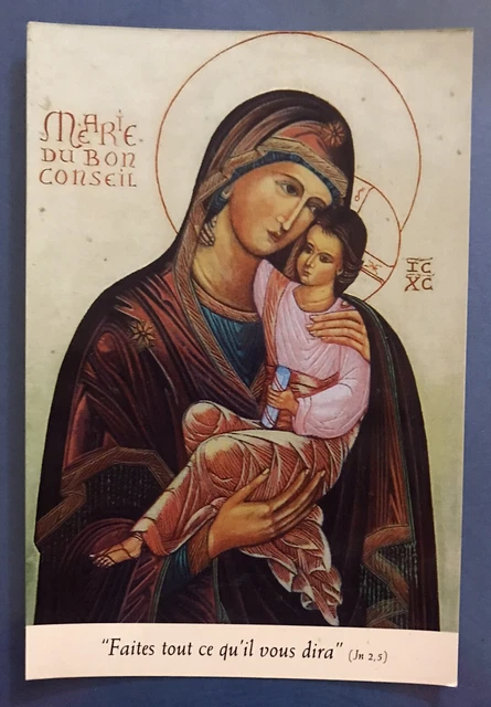 CPA RELIGION ICÔNE Vierge Marie, Mère Du Bon Conseil non écrite EUR 6 ...