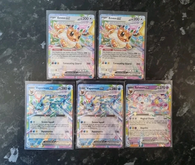 POKÉMON PRISMATIC EVOLUTIONS Eevee Evolutions Ex Bundle. Pack Fresh £5. ...