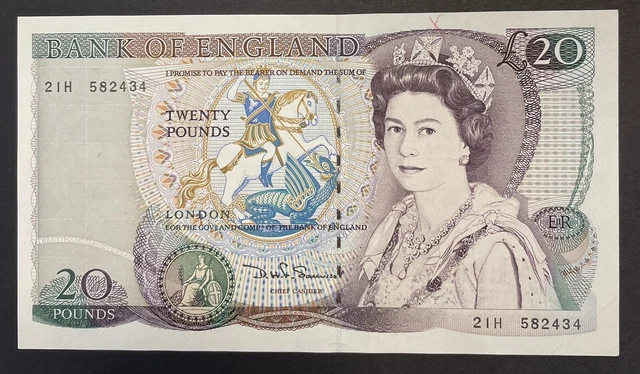 OLD TWENTY £20 Pound Note Near Uncirculated EUR 86,00 - PicClick FR