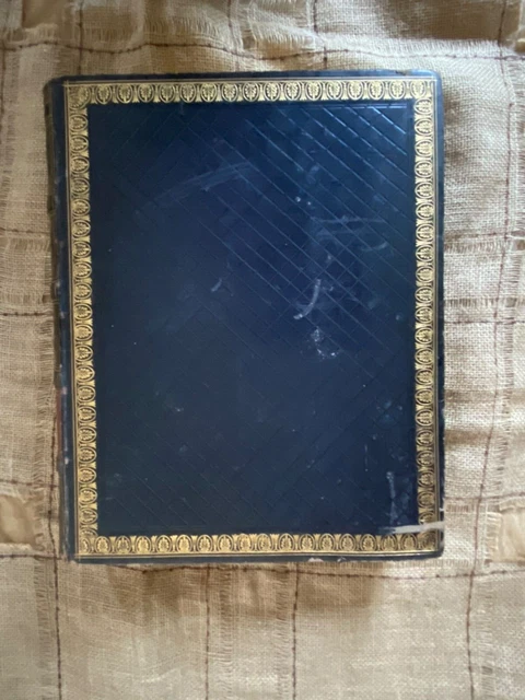 A GUIDE TO Family Devotion Rev Alexander Fletcher Large Antique Book ...