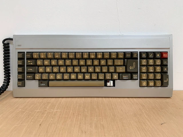 VINTAGE FUJITSU LEAF Spring Mechanical Keyboard for Sanyo MBC-555 - For ...