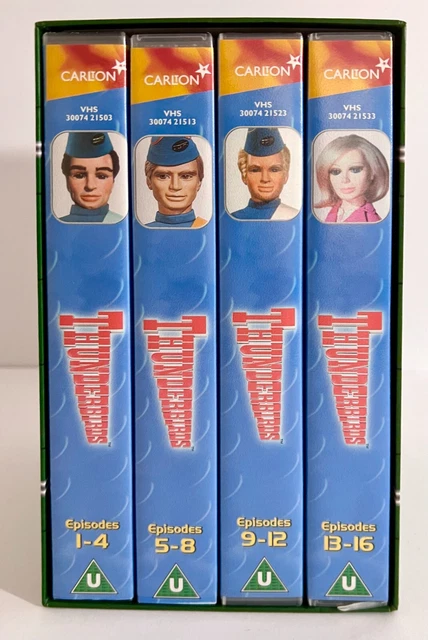 THUNDERBIRDS VHS LTD Edition Box Set - Pods 1 & 2 (Episodes 1-32) £47.96 - PicClick UK