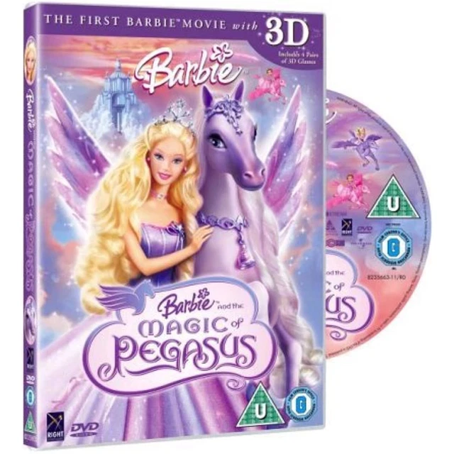 BARBIE: THE MAGIC of Pegasus [DVD] (3D) £239.20 - PicClick UK