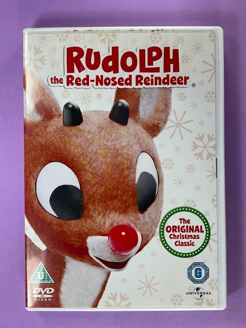 RUDOLPH THE RED nose reindeer, movie, DVD £2.49 - PicClick UK