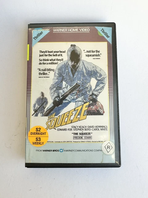THE SQUEEZE VHS Warner Home Video Ex Rental Video Tape £35.48 - PicClick UK