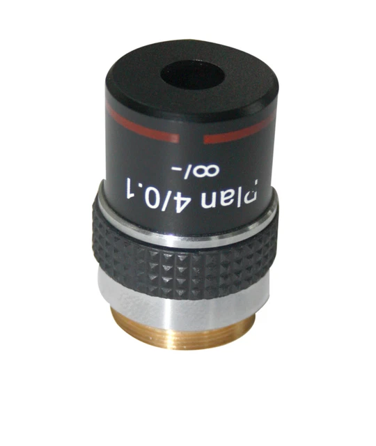 PLAN COMPOUND BIOLOGICAL Microscope DIN Objective 4x £133.55 - PicClick UK