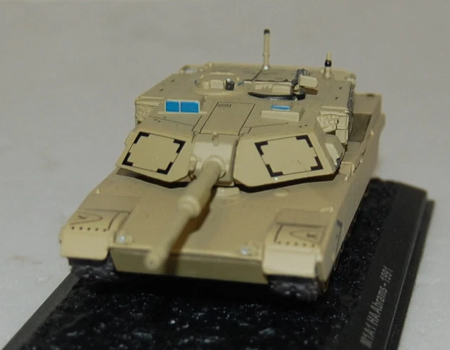 ATLAS MODELL PANZER M1A1 HA Abrams 1991 Legendäre Jagd- und Kampfpanzer ...