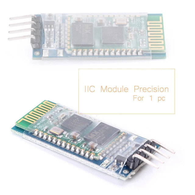 WIRELESS SERIAL 4 Pin Bluetooth RF Transceiver Module HC-06 RS232 ...