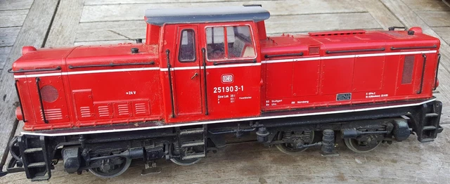 LEHMANN LGB G Scale Shunting Diesel Locomotive DB 251902-3 £200.00 ...