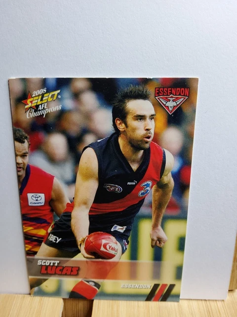 SCOTT LUCAS🏆2008 SELECT Champions #57 ESSENDON AFL Trading Card🏆 £1.84 - PicClick UK
