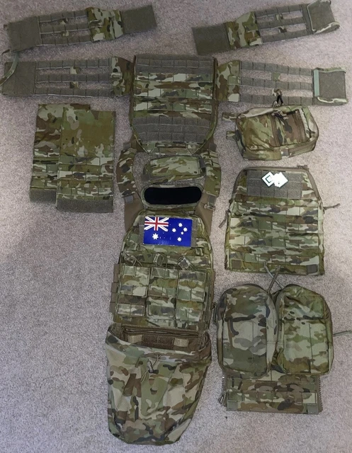ADA AMCU TBAS V5 Plate Carrier Complete Kit Australian Army Special ...