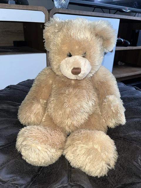 RARE UNI-TOYS SOFT Fluffy Teddy Bear Cuddly Toy Plush Beautiful Teddy £ ...