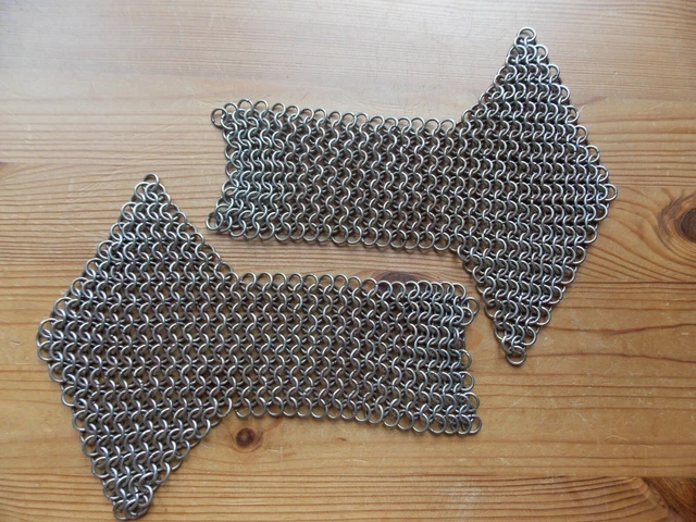 PAIR WW1 ERA British Army Shoulder Chainmail Epaulettes 21st Lancers ...