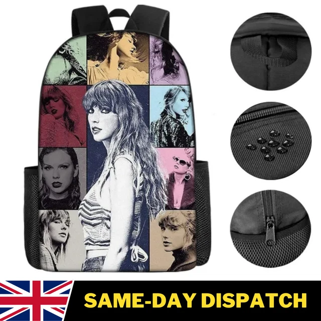 ERAS TOUR TAYLOR Swift Women Swiftie Fan Backpack Large Travel School ...