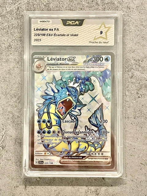 CARTE POKEMON LÉVIATOR ex 225/198 EV01 Ecarlate et Violet FR PCA 9 EUR ...