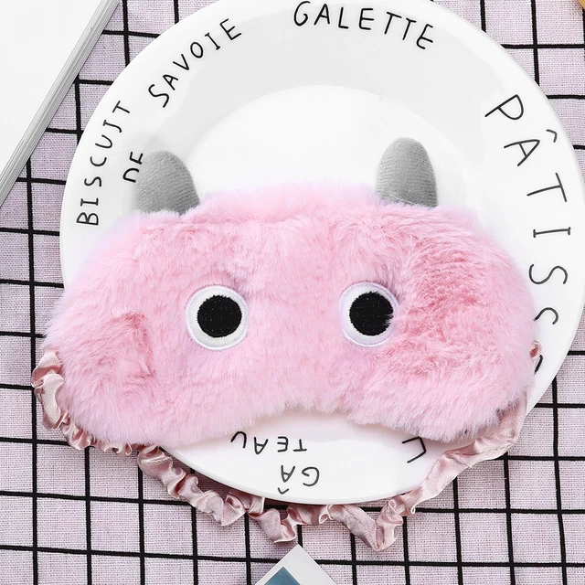 ⁺CUTE BEAR EYE Cover Sleeping Mask Christmas Winter Carton Nap Eye ...