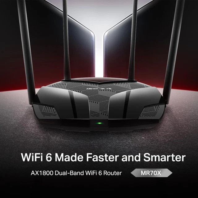 AX1800 WI-FI 6 Router, Dual-Band, Wired/Wireless, Next-Gen Wi-Fi 6 ...
