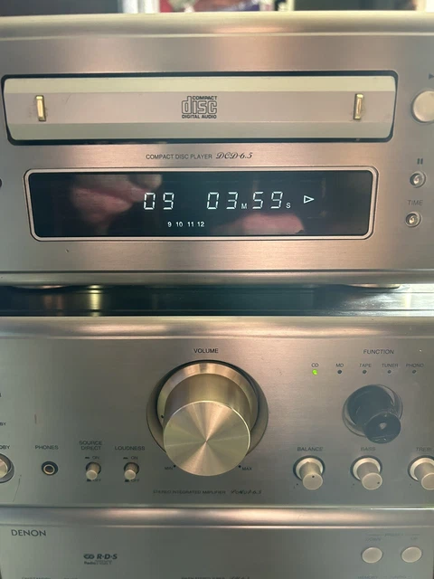 DENON PMA-6.5 HIFI Separate Stereo Integrated Amplifier, Tuner, CD ...