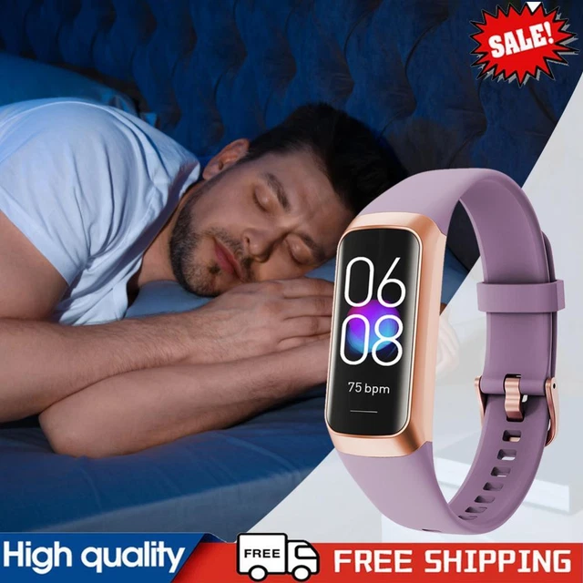 FITNESS TRACKER ELECTRONIC Bracelet Heart Rate Monitoring LED Screen ...