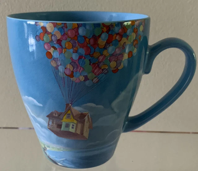 DISNEY PIXAR UP “Adventure Is Out There “Coffee/ Tea Blue House ...